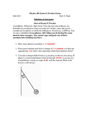 AP Physics 1 Unit 1 - Kinematics Student Workbook (2021) - Studocu