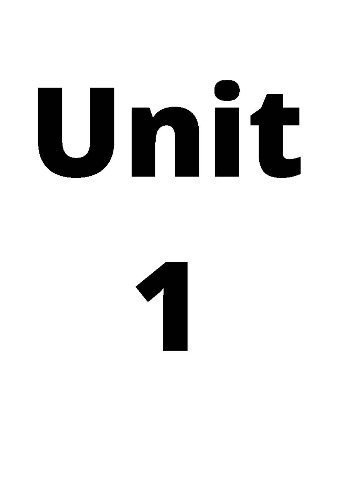 MyELT UNIT 1 - Lesson A and Lesson C Overview - Studocu