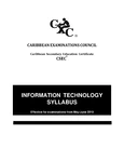 CSEC Additional Mathematics Syllabus Overview for 2021 Examinations ...