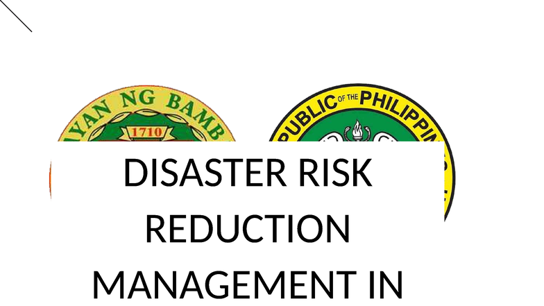 Final Disaster Risk Reduction Management Plan (DRRM) 2023-2025 for Bamban, - Studocu