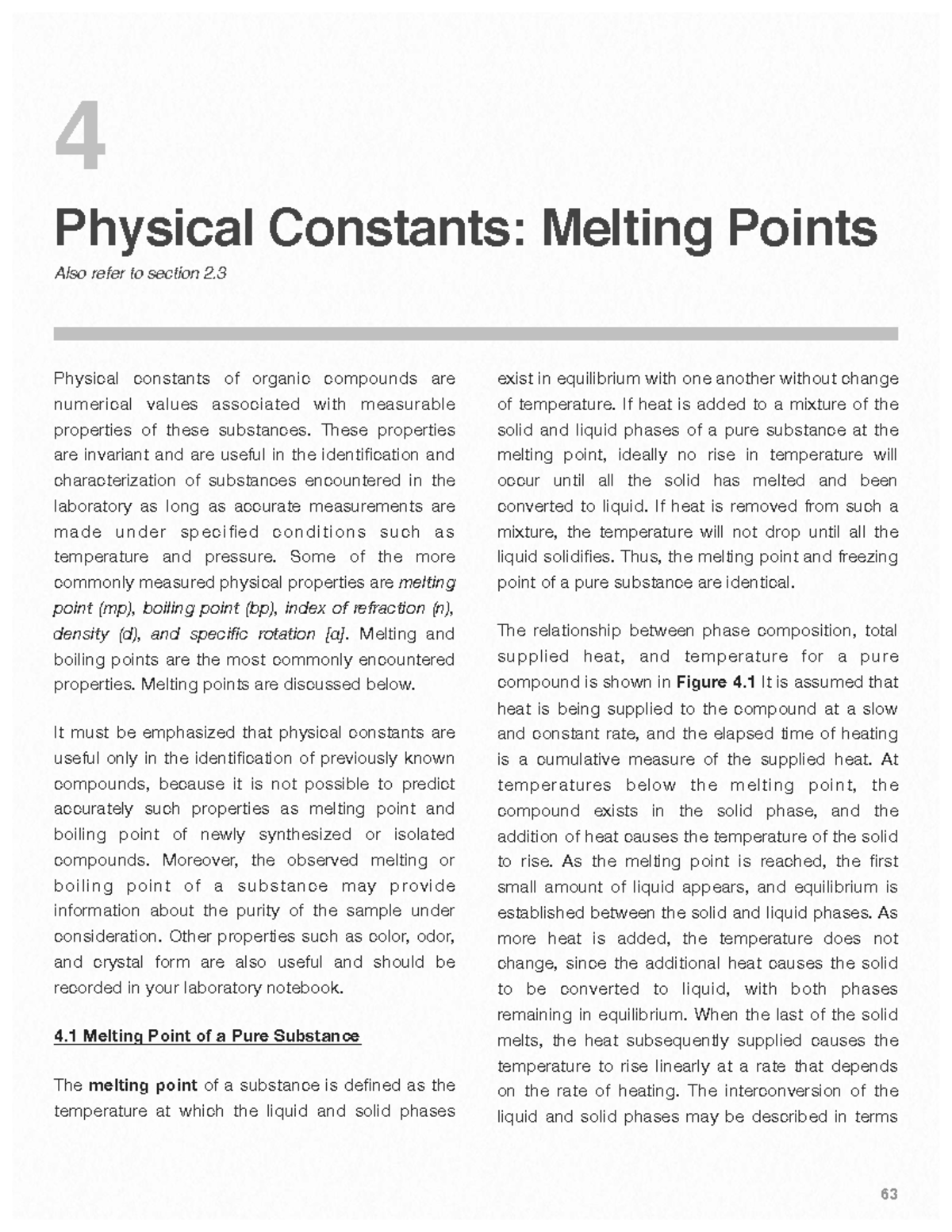 Melting Points Experiment: Identifying Pure Compounds & Impurities ...