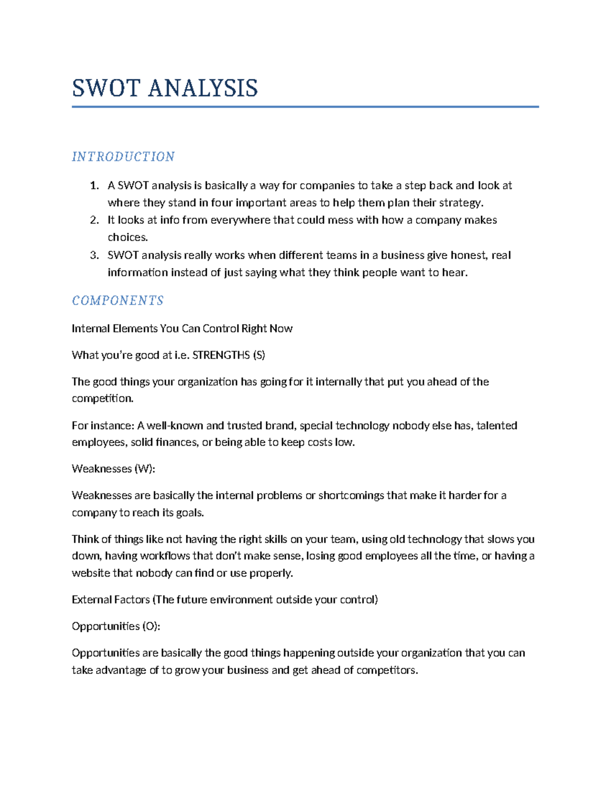 SWOT Analysis of Honda Motor Co. Ltd: Strategic Insights and Future ...