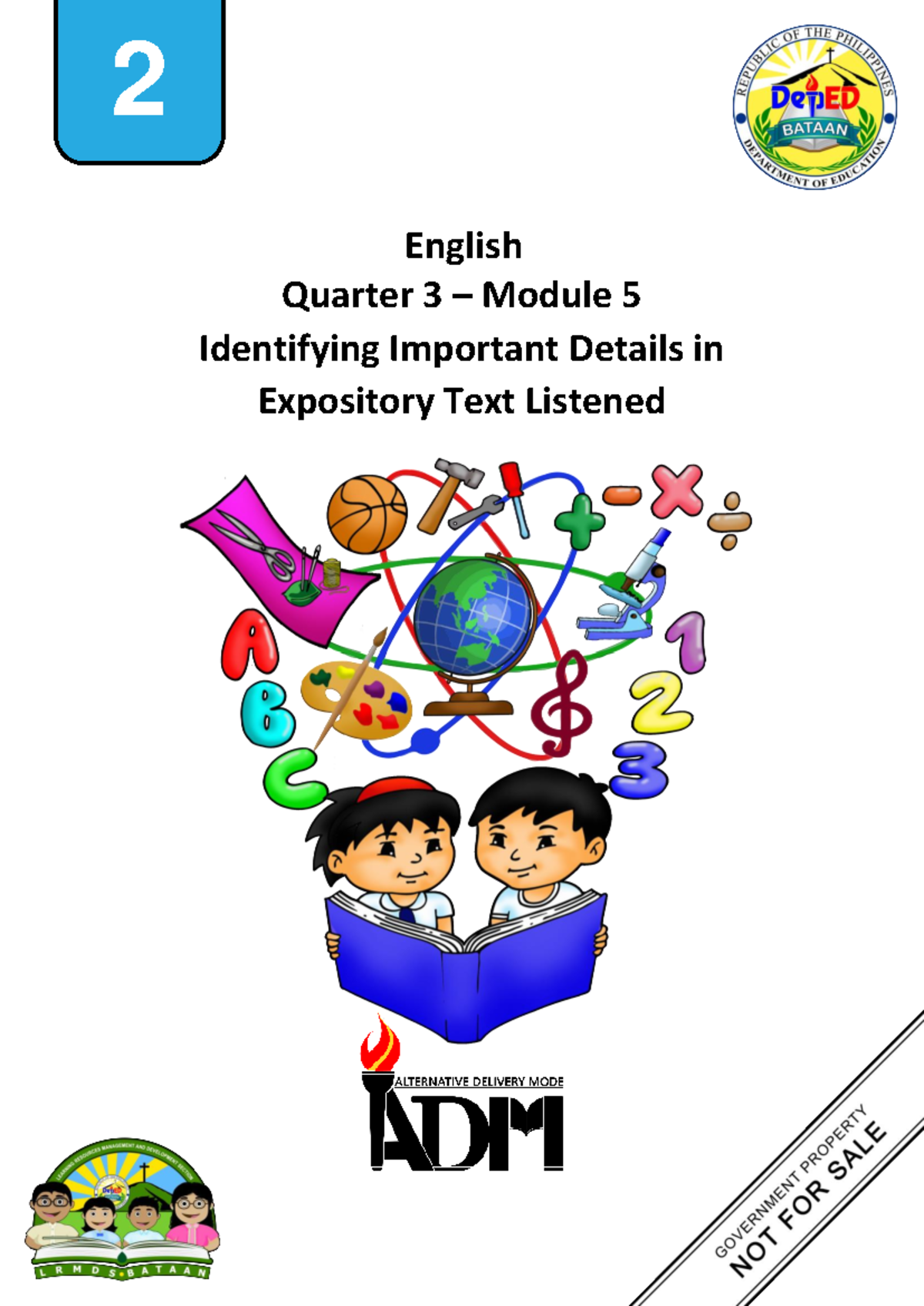 English 2 Q3 Mod 5: Identifying Key Details in Expository Text - Studocu