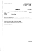 CRW1501 - Unisa - Introduction to Criminal Law - Studocu