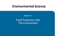 environmental science - PE014IU - Studocu