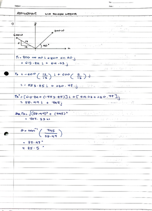 Assignment 1 Static DF230034 - ASSIGNMENT 1 KOD KURSUS: BFC 10103 NAMA KURSUS: STATIC AND ...