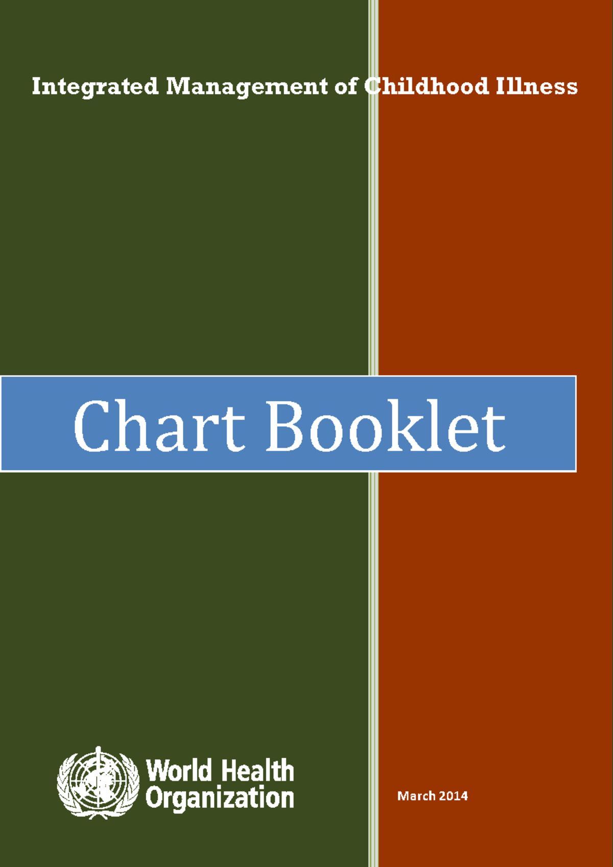 IMCI Chart Booklet: Integrated Management of Childhood Illness - Studocu
