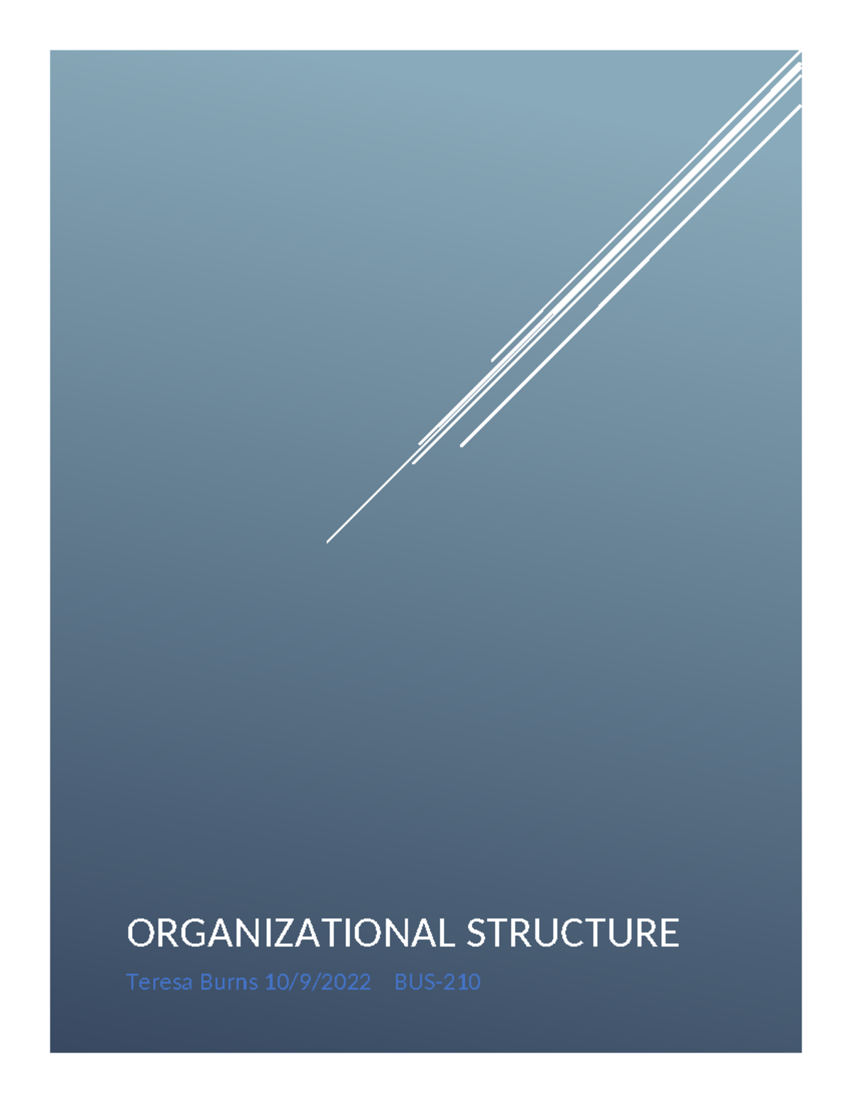 Organizational Structure Analysis: Module 6 Insights - Studocu
