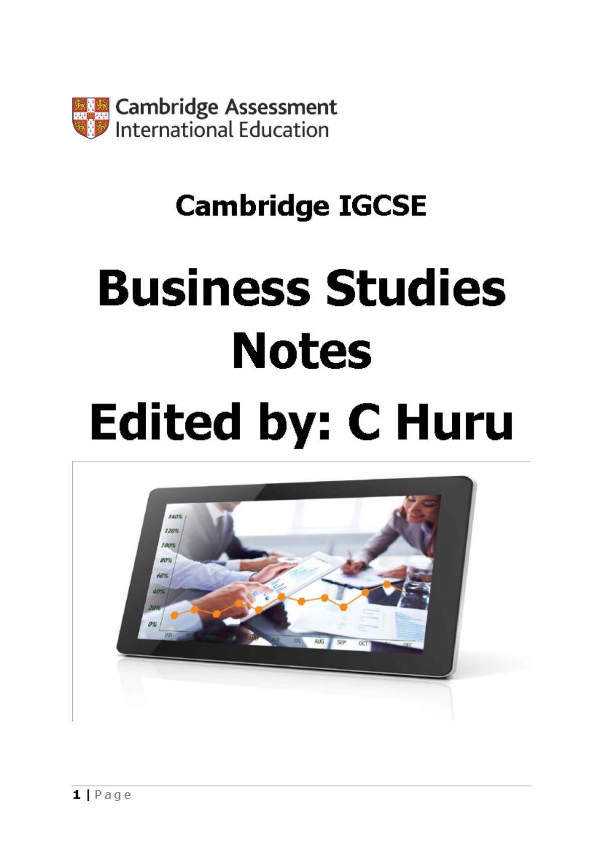 Cambridge IGCSE Business Studies Notes: Types of Organizations ...