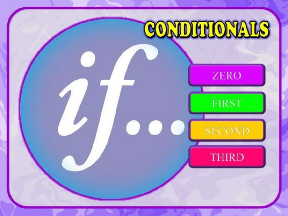 Zero, First, Second, and Third Conditionals - English Grammar PPT - Studocu
