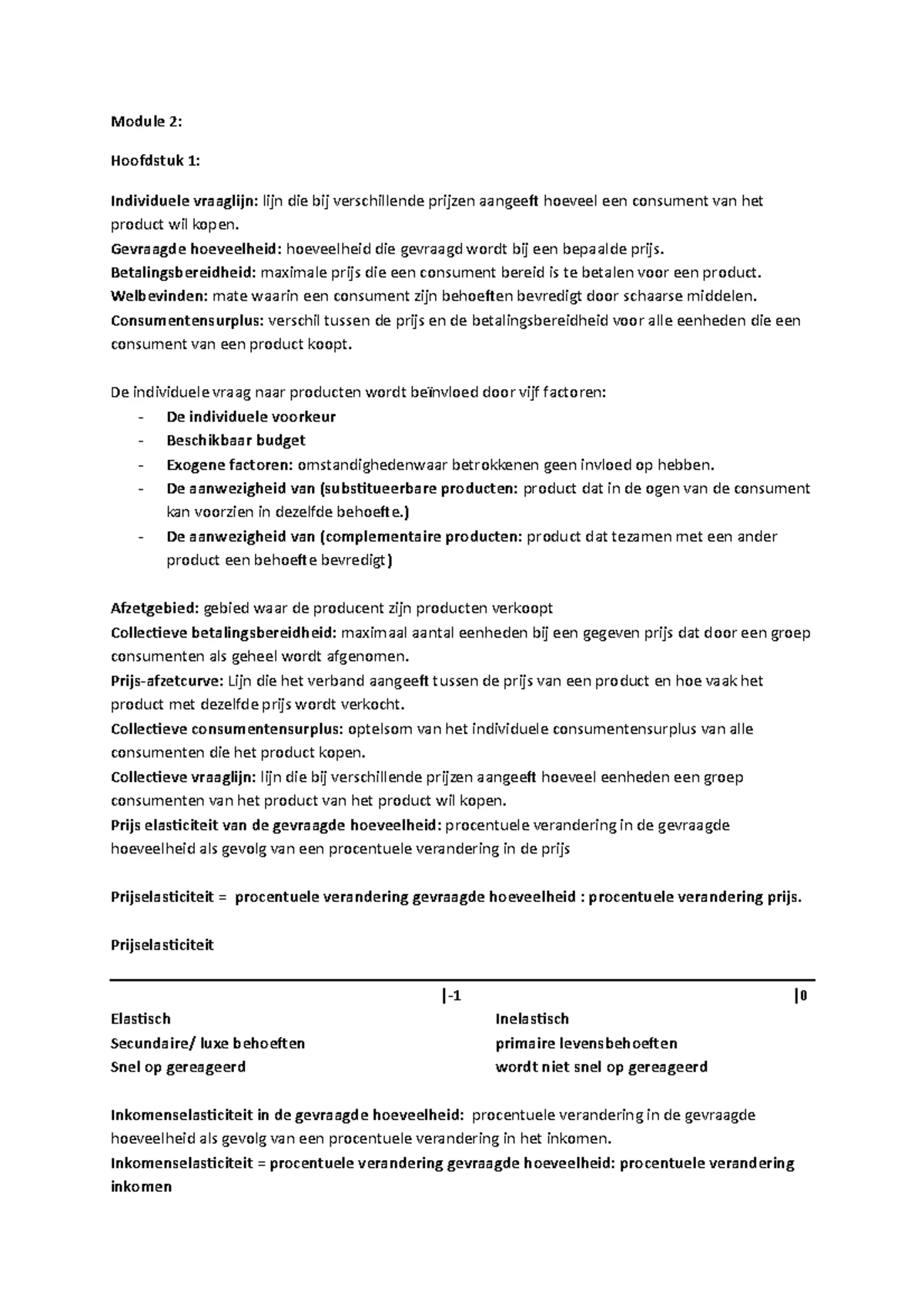 Extra uitleg reëel inkomen en de berekening ervan - Studeersnel