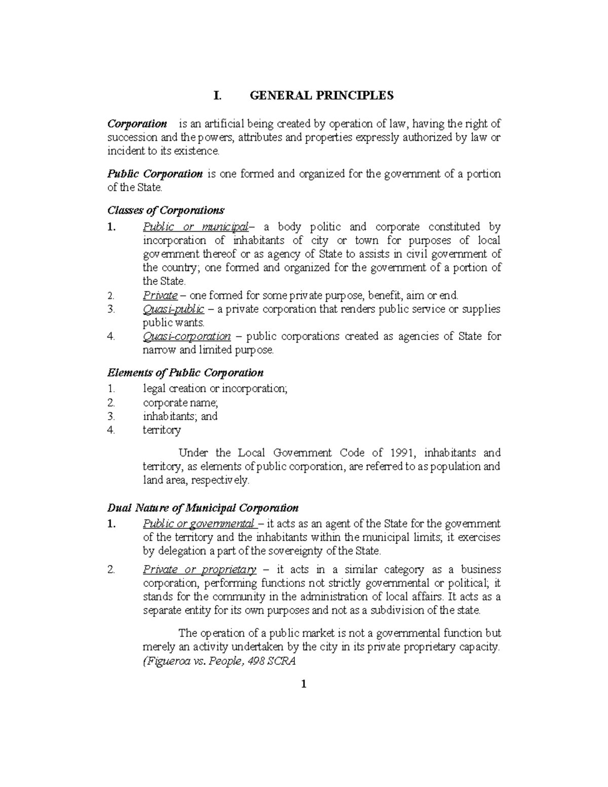 Local Government Code Reviewer (362772446): Key Principles and Features ...