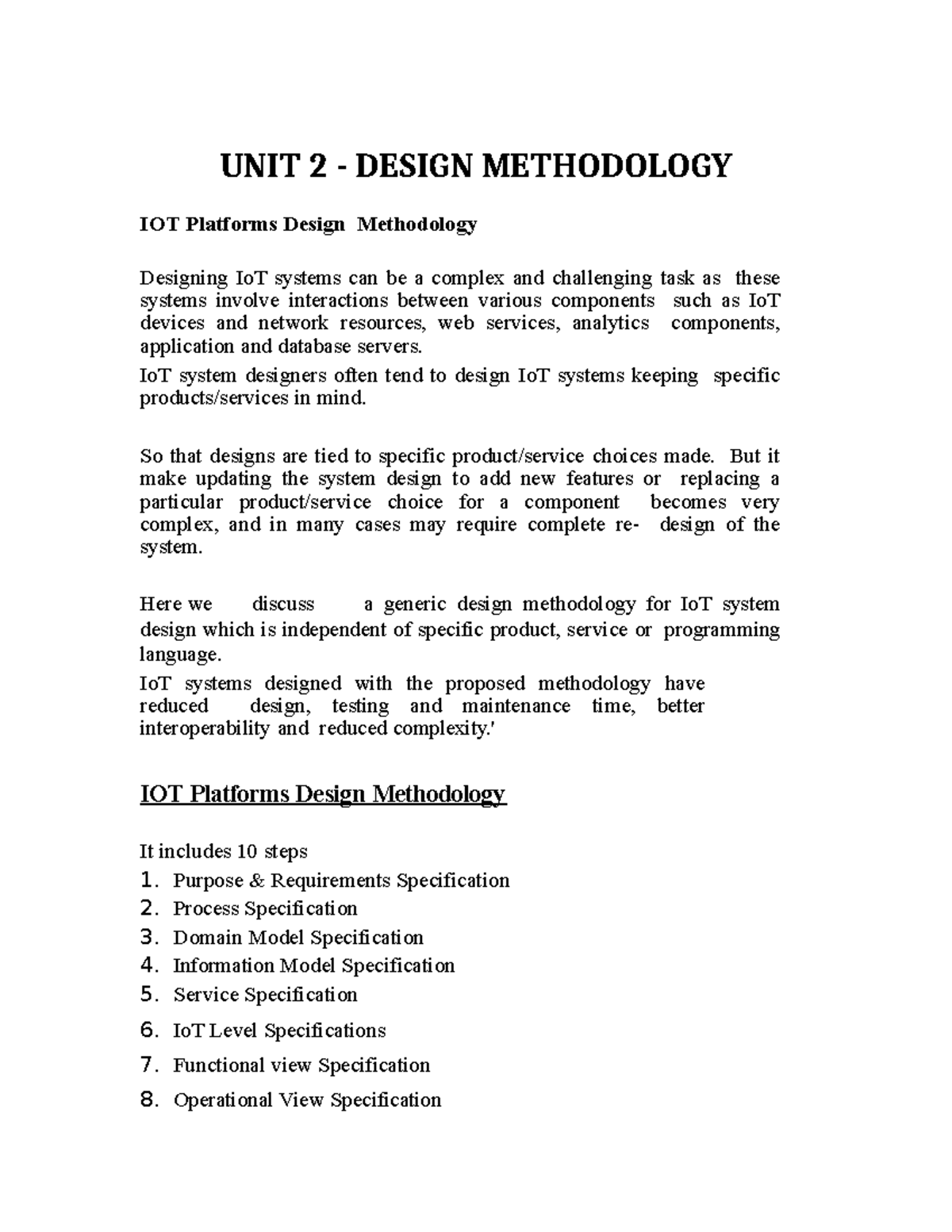 IoT Platforms Design Methodology: A Comprehensive Guide for Designers ...