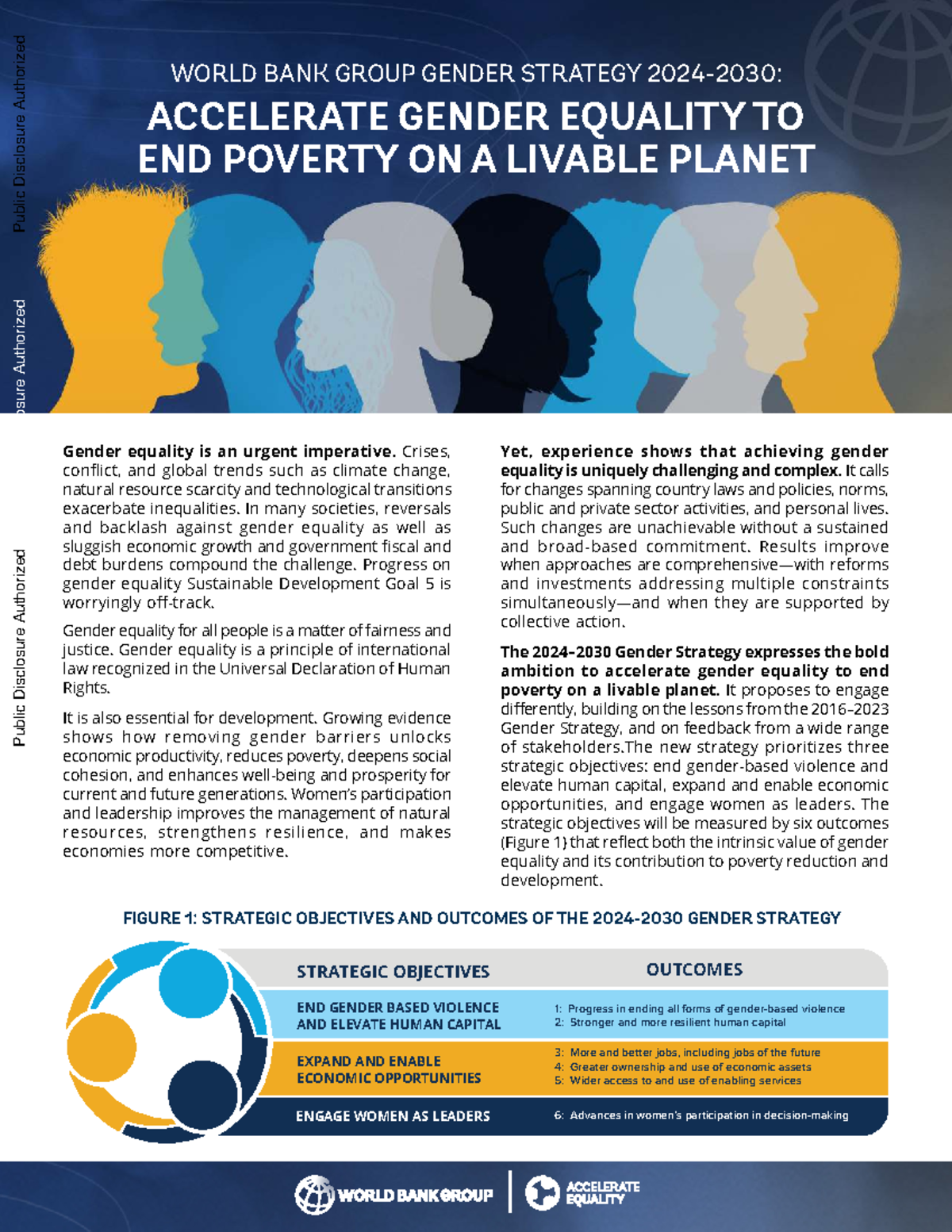 World Bank Group Gender Strategy: Accelerating Equality to End Poverty ...