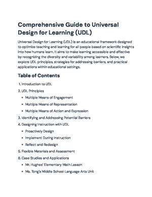 Implementing RTI Framework for First Grade Readers: A Case Study - Studocu