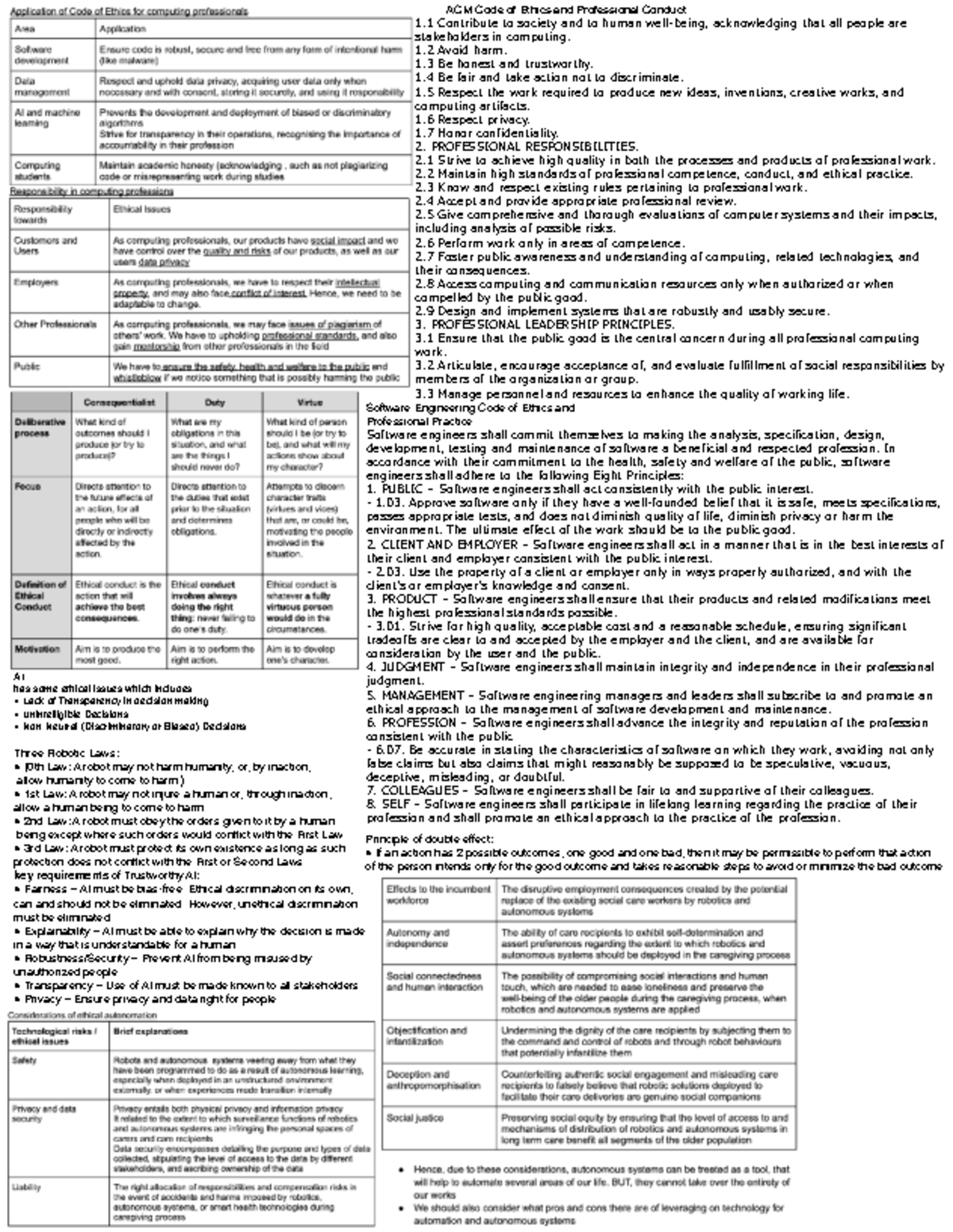 IS1108 Ethical Issues in AI: Transparency, Bias, and Professional ...