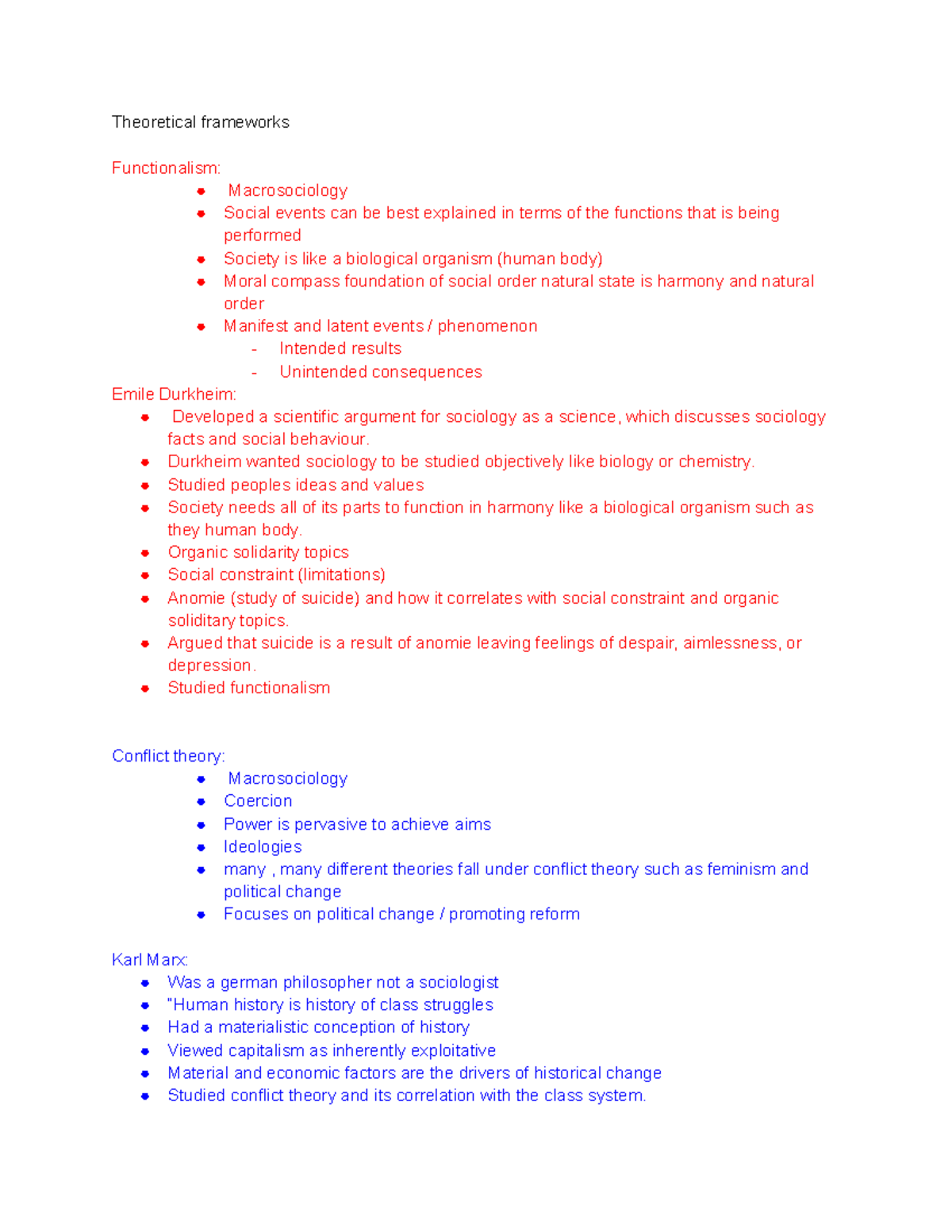 Sociological Theories: Functionalism, Conflict Theory & Symbolic ...