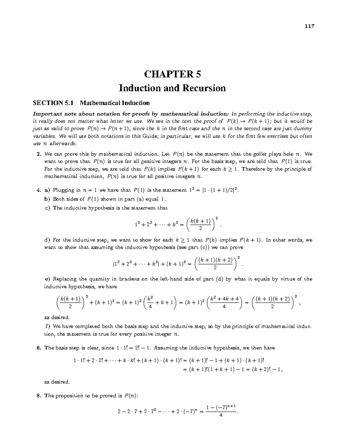 Physics IRG Ch05 chapter summary of 05 - 117 CHAPTER 5 Induction and ...