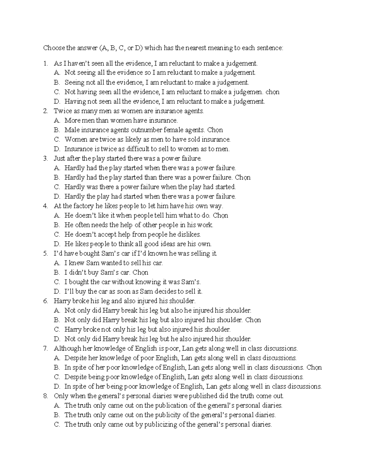 Transformation-4 - Extra Exercise for Meaning Closures - Studocu