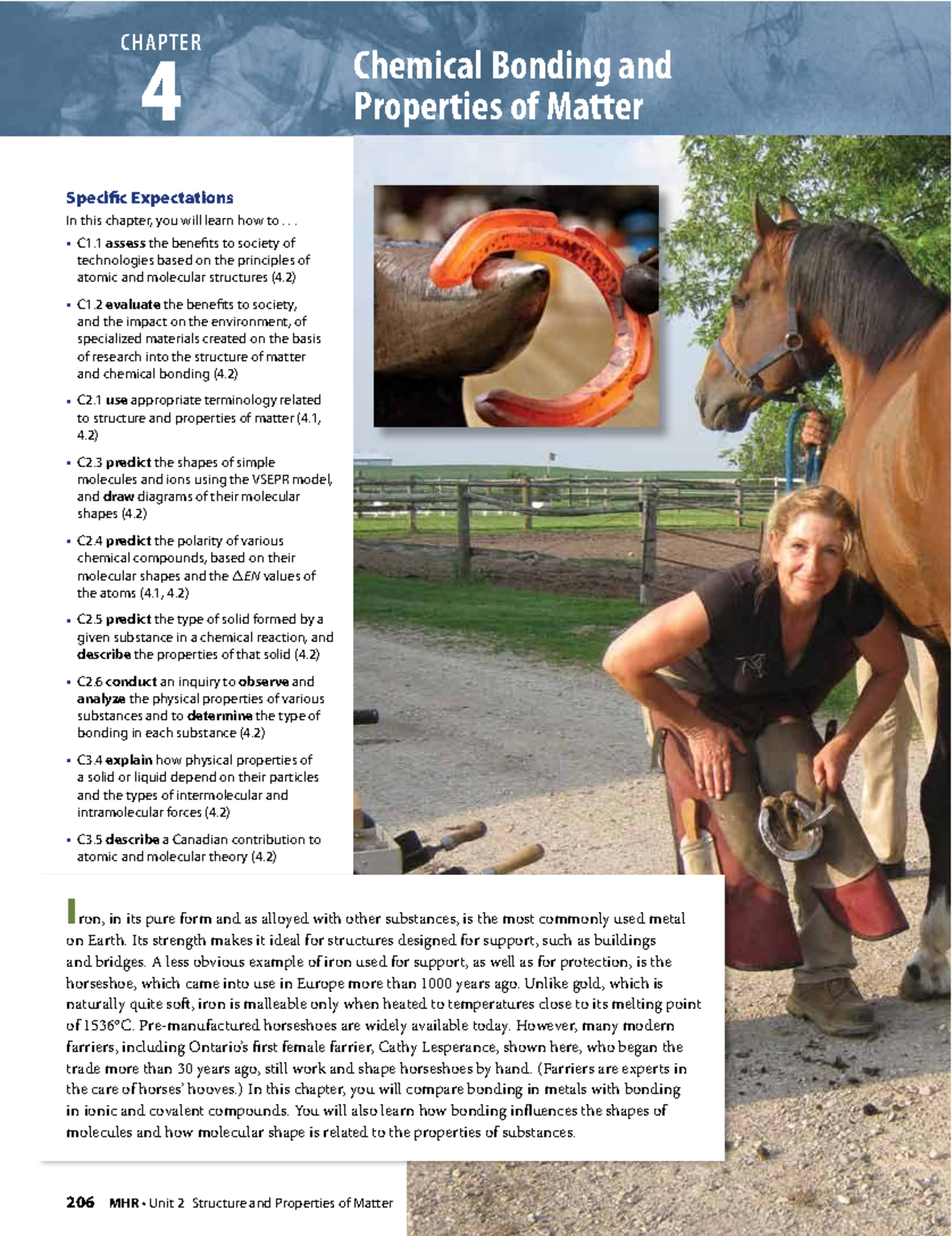 CHAPTER 4: Chemical Bonding & Properties of Matter - STS E - Studocu