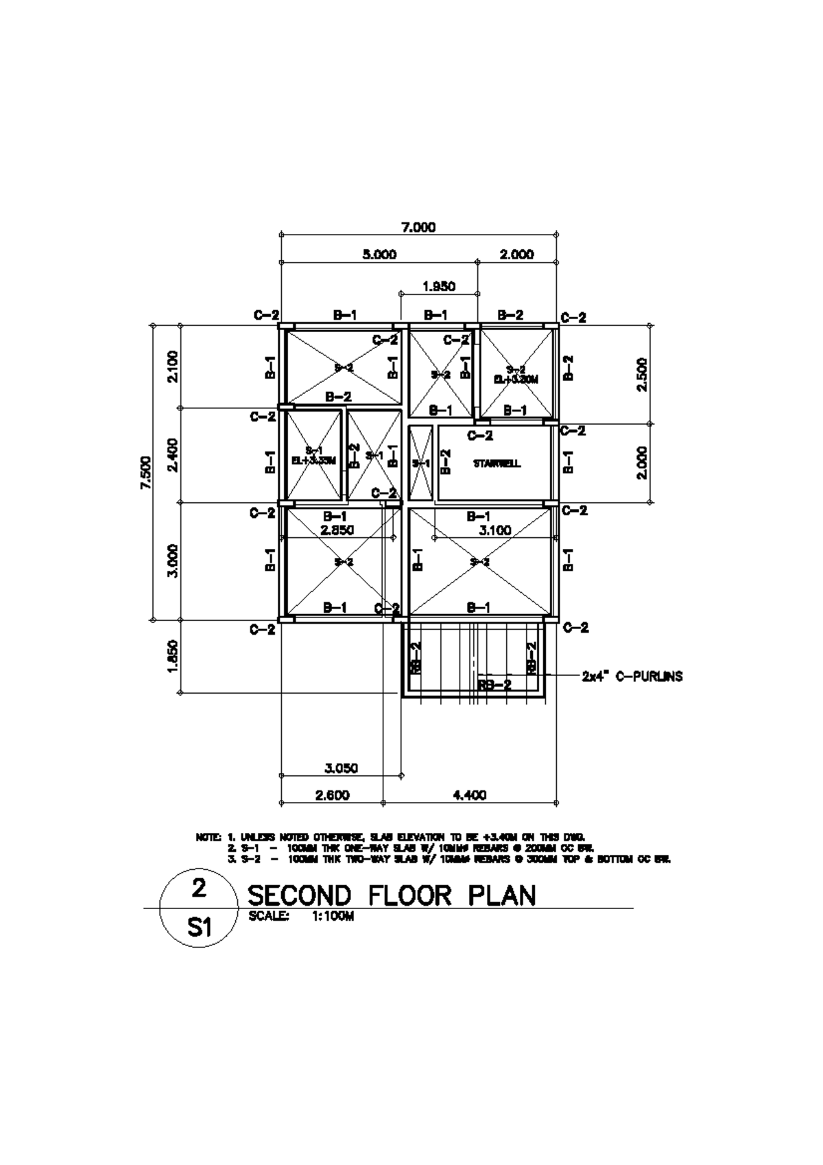 Second Floor Framing - dasdadasdad - Bachelor of Science in ...