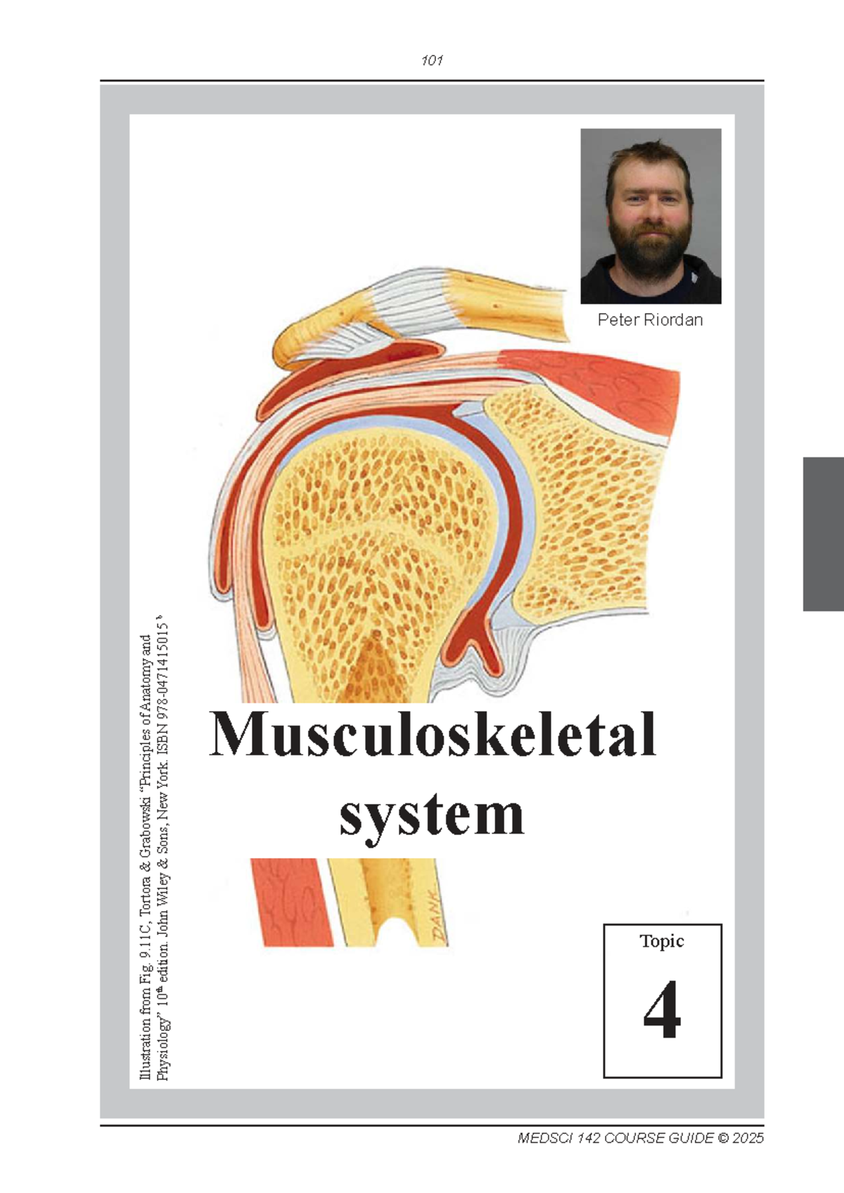 MEDSCI 142: Musculoskeletal System Overview and Key Concepts - Studocu