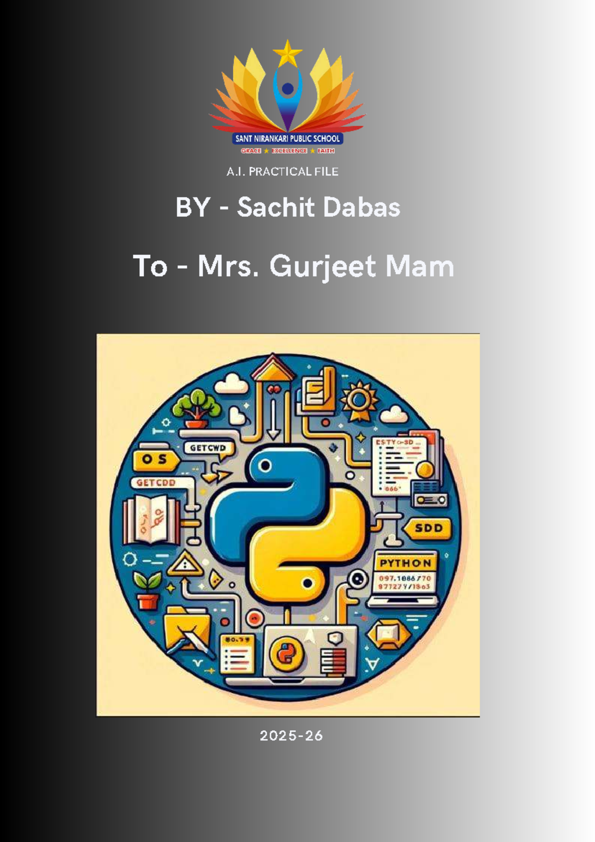 A.I. Practical File: Python Programming Exercises and Solutions - Studocu