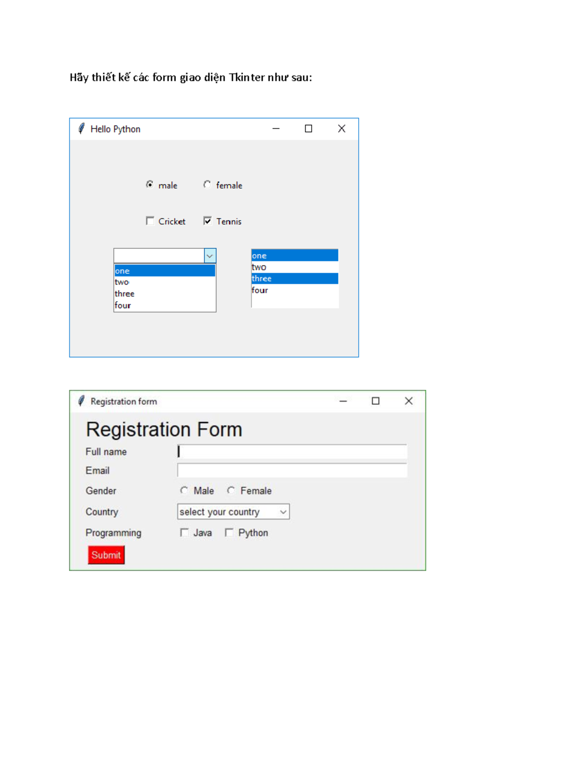 BT Lab Tkinter Design Basic 4 - Accounting Information System - Hãy ...