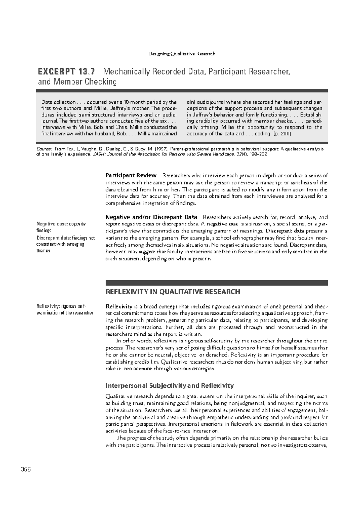 Designing Qualitative Research: Reflexivity and Data Collection ...