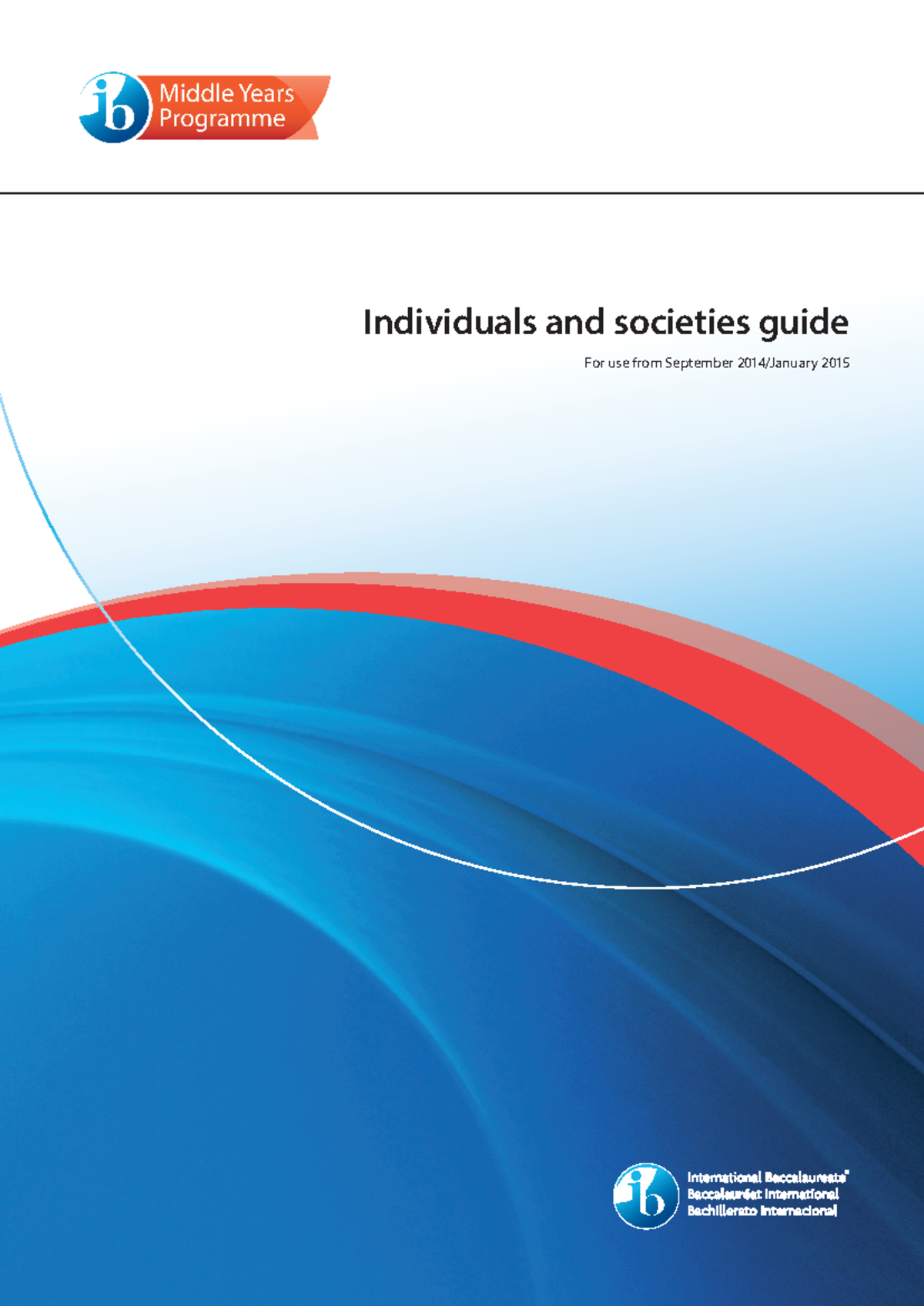 Individuals and Societies Guide for IB MYP Students (2014-2021) - Studocu