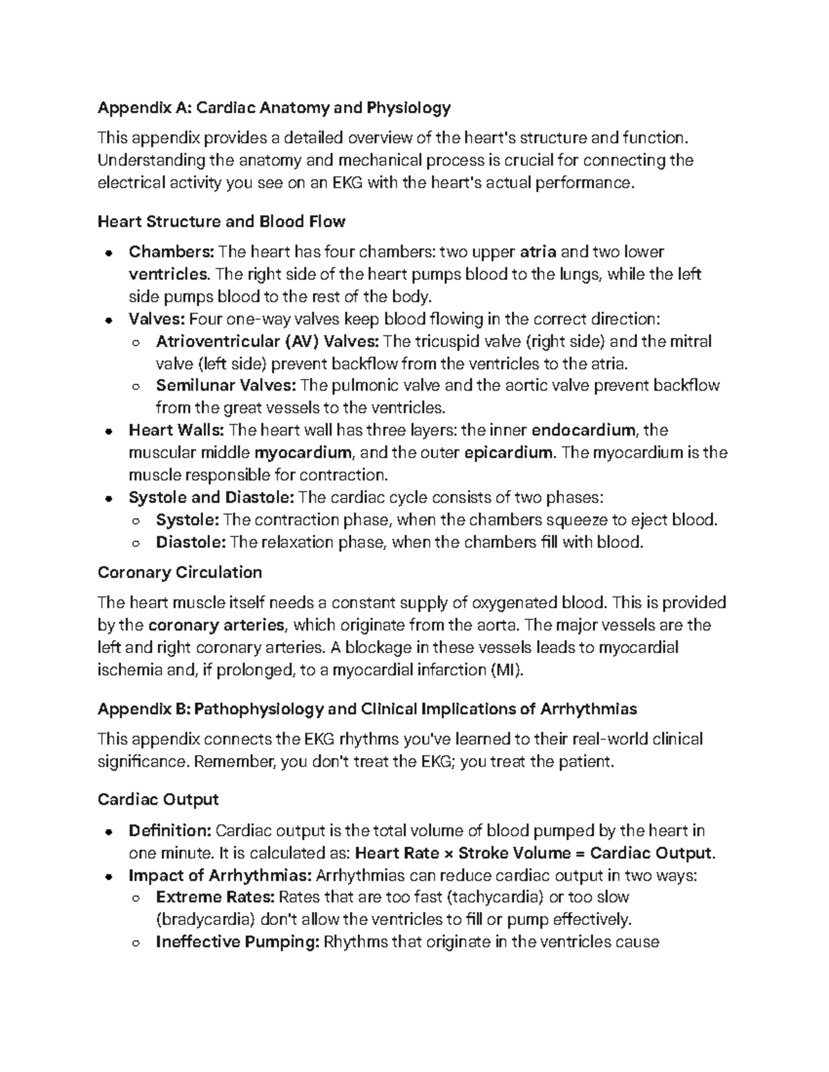 Comprehensive Guide to EKG Rhythm Analysis and Arrhythmias (MED 101 ...
