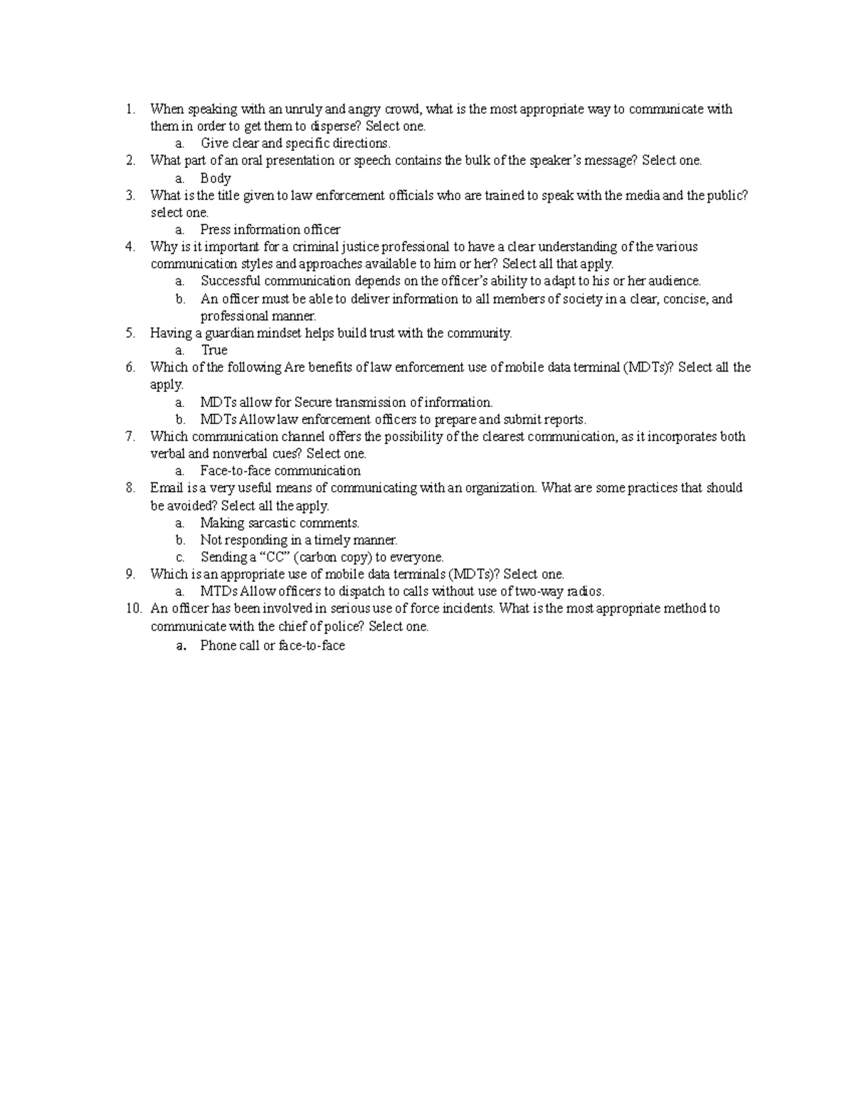 1-3 Quiz- Module One Quiz - 1 - 3 Quiz: Module One Quiz Question 1 2 / 2 points According to ...