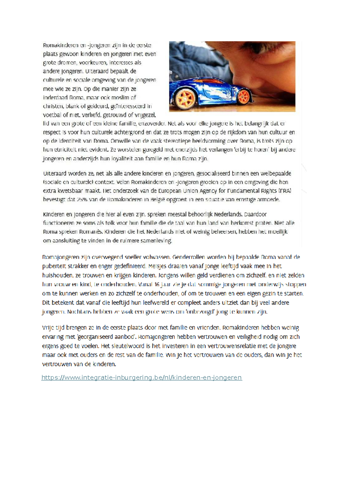 Roma Cultuur: Identiteit, Uitdagingen en Sociale Impact bij Jongeren ...