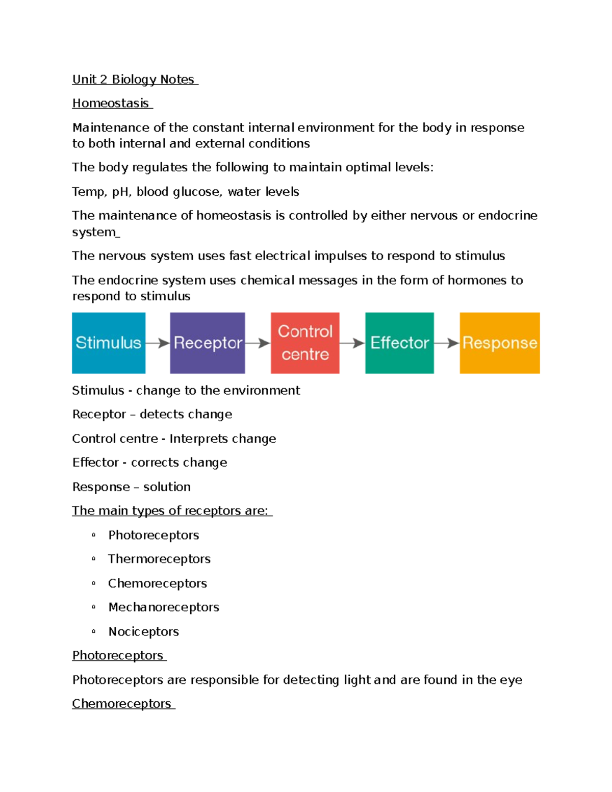 Unit 2 Biology Notes - https://www.youtube.com/watch?v=nu6xy2LMwrA ...
