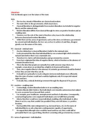 A Level Politics- Core Political Ideas- Key Thinkers - Conservative Key ...