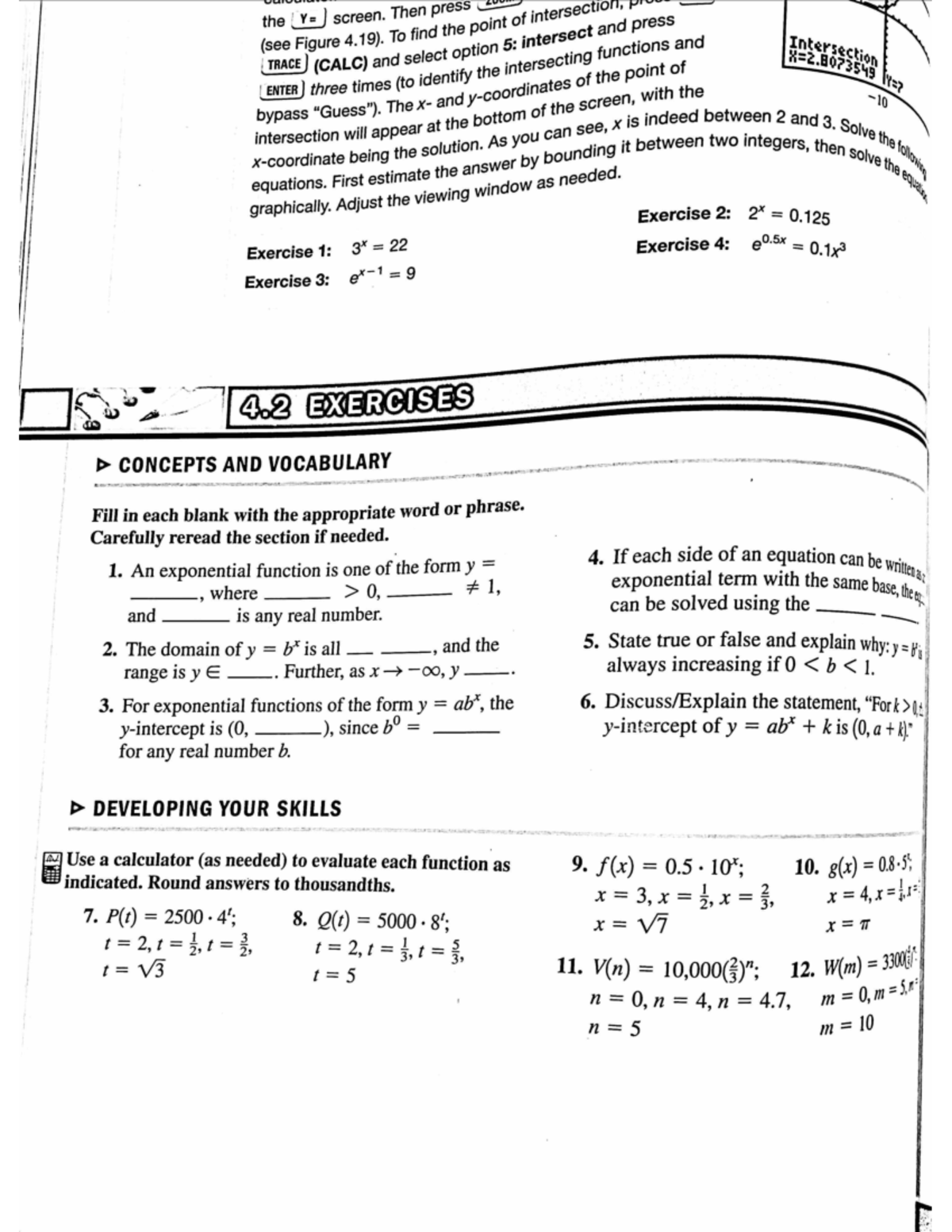 Exponential Functions and Logarithms - Study Notes for MATH 101 - Studocu