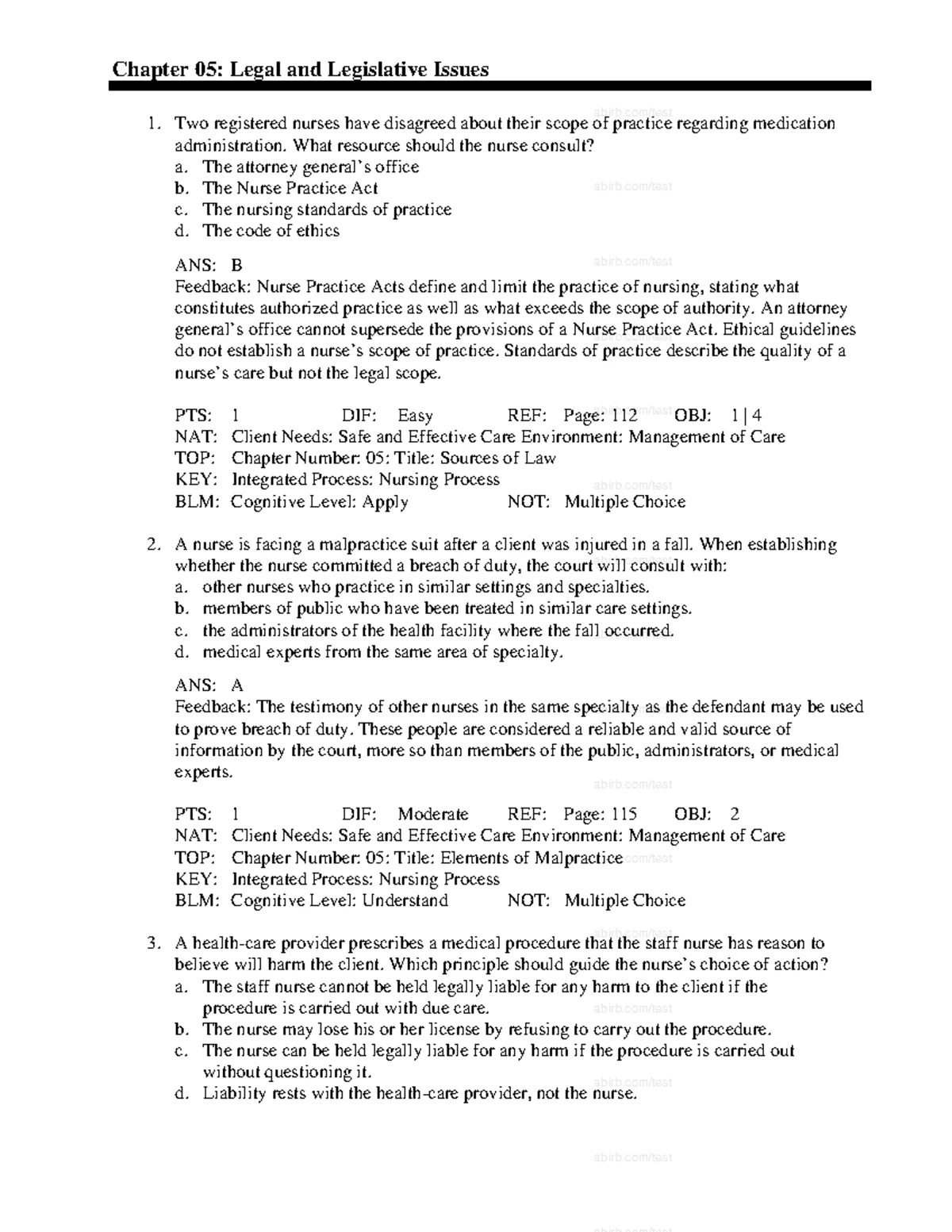 9 - marquis and huston chapter practice questions - Chapter 09: Time ...