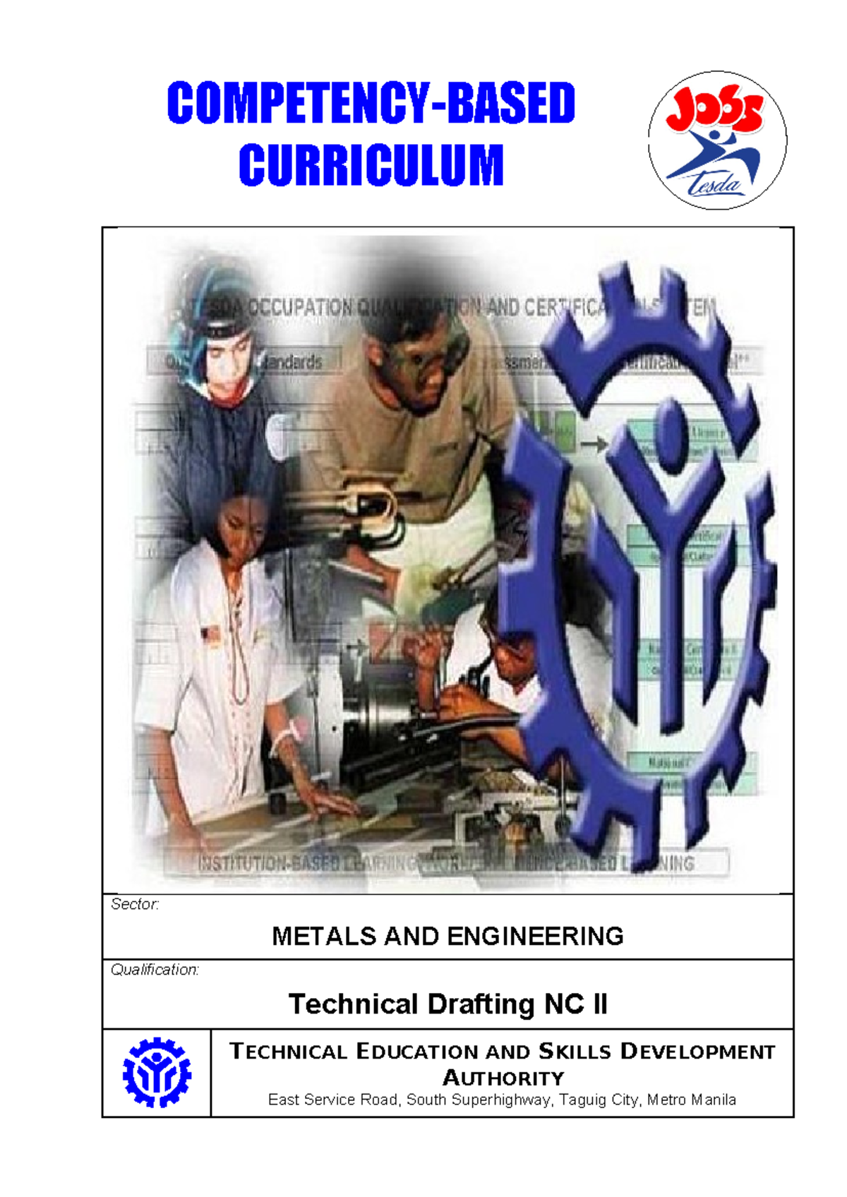 CBC Technical Drafting NC II - COMPETENCY-BASED CURRICULUM Sector ...