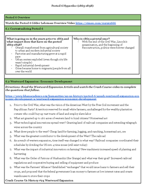 Period 4 APUSH hyperdoc - Period 4 1800-1848 Hyperdoc Key Concept 4 ...