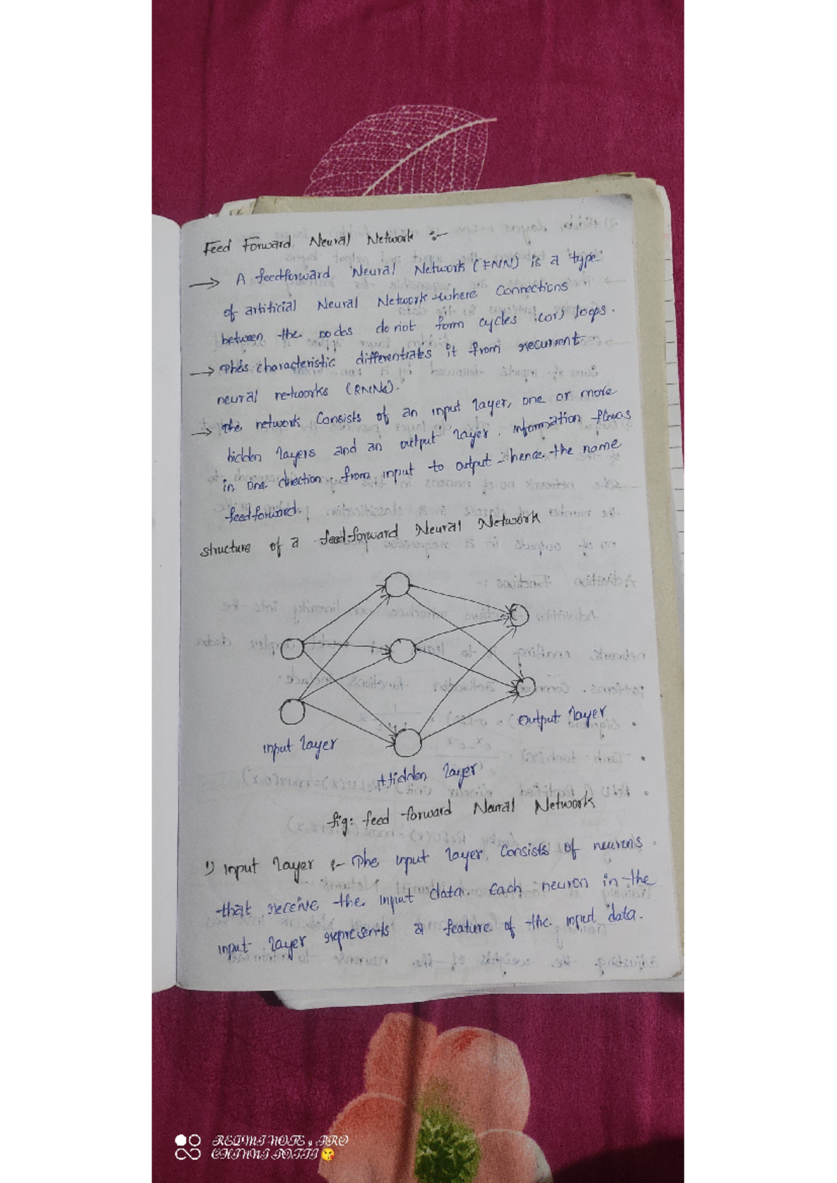 Deep Learning - Unit 1: Feed Forward Neural Networks and Training ...