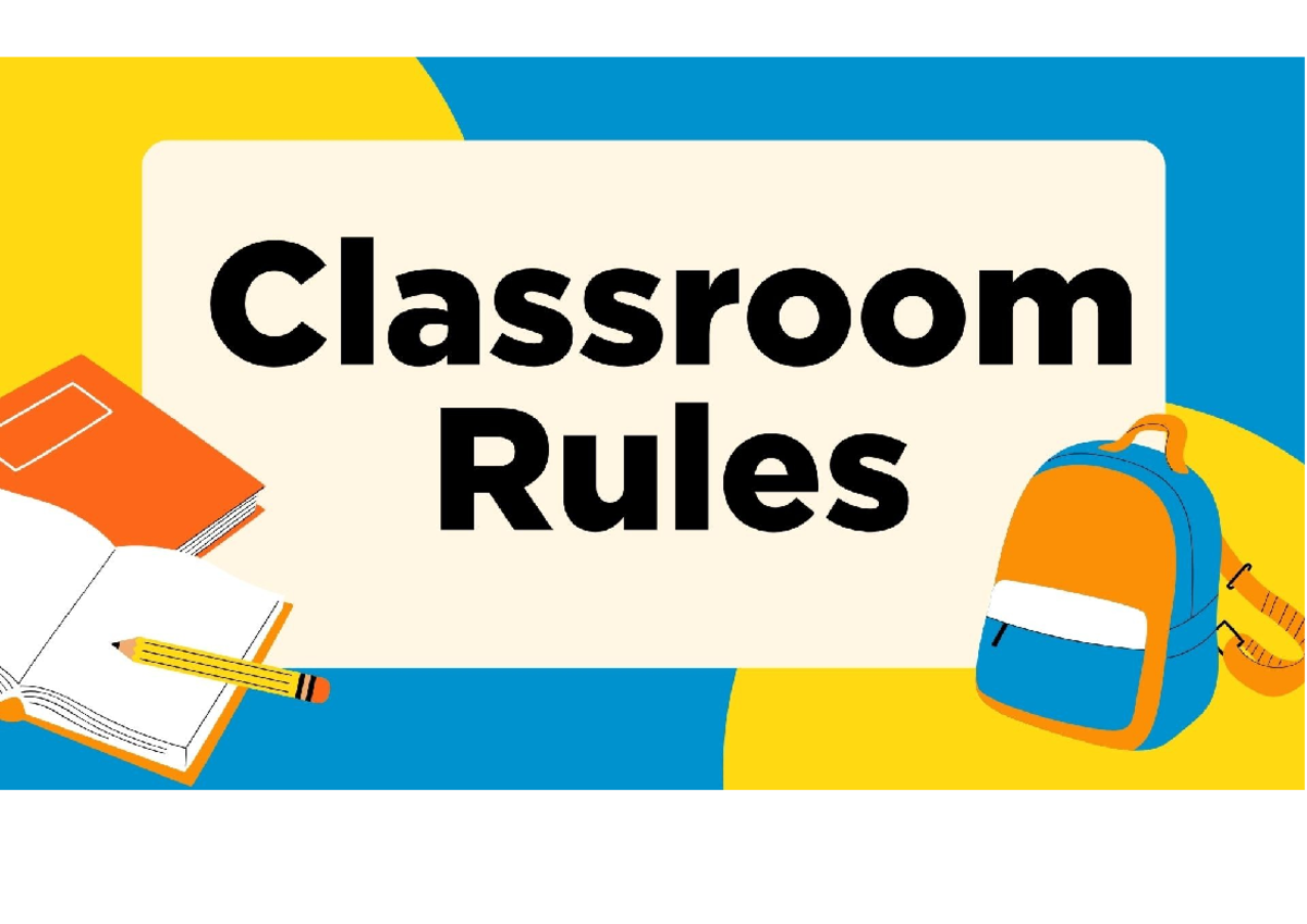 Classrrom Rules - it gives a students learn more - School curriculum ...