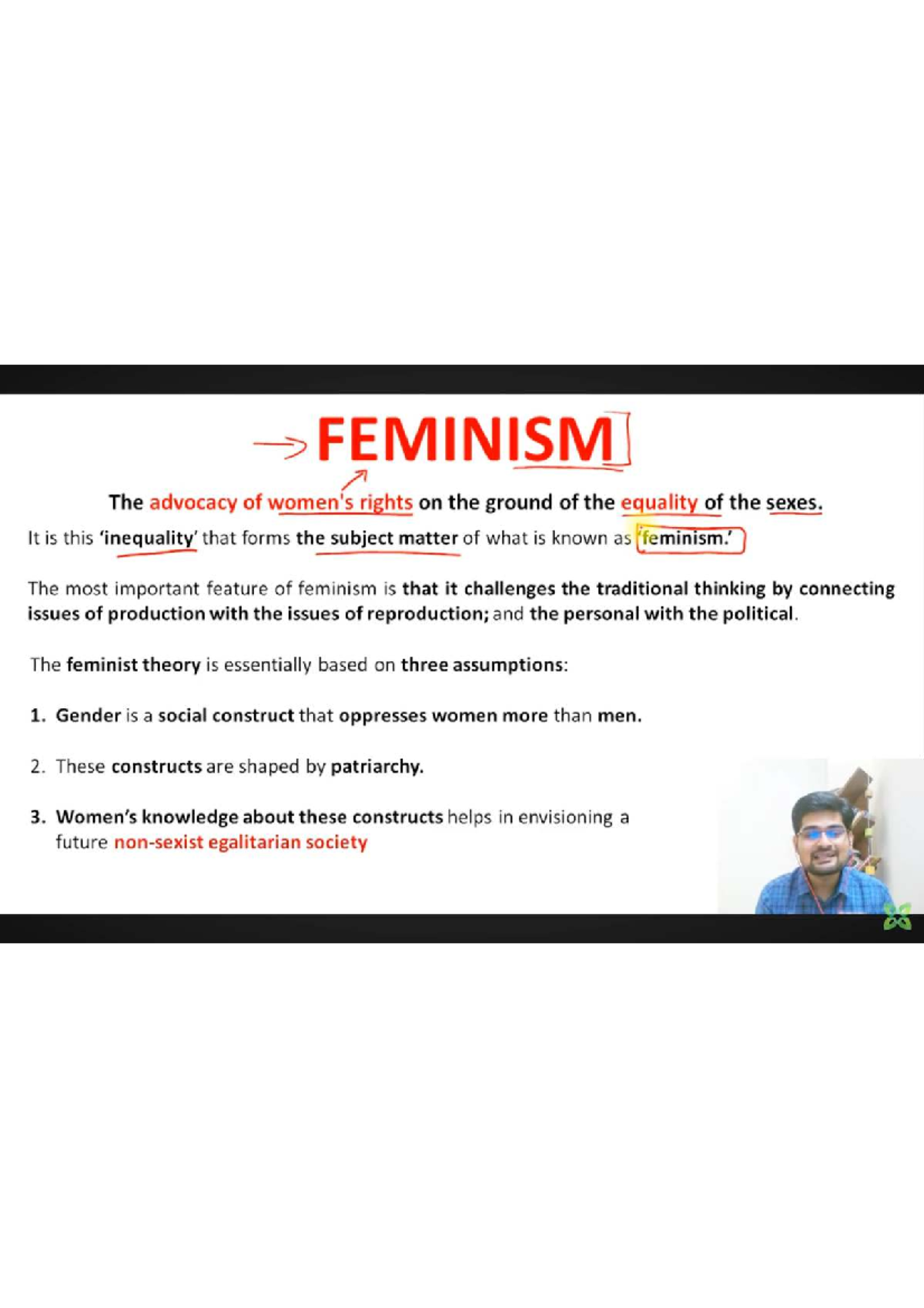 FEM 101: Key Themes and Perspectives in Feminist Theory and Ecofeminism ...