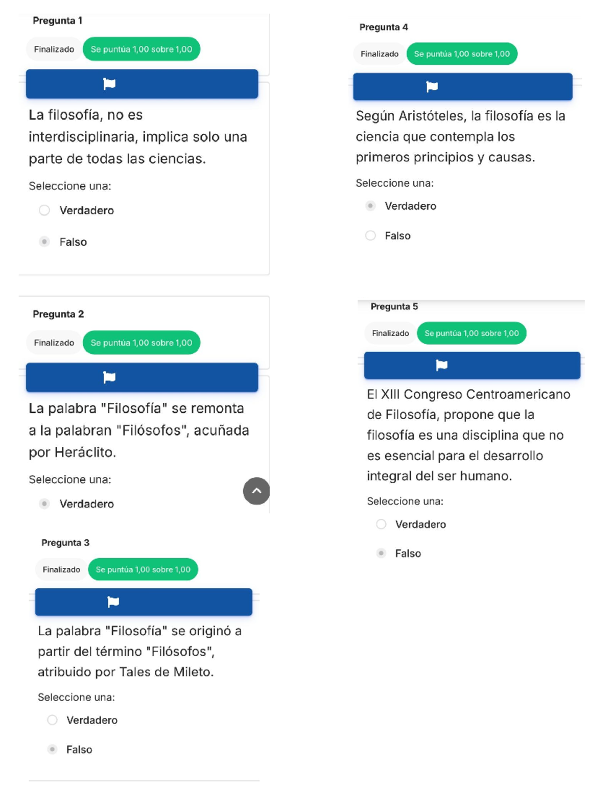 Examen I - Filosofía: Preguntas y Respuestas Clave - Studocu