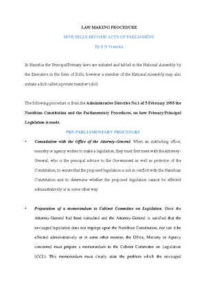 Conferment of Status of Founding Father of the Namibian Nation Act 16 ...