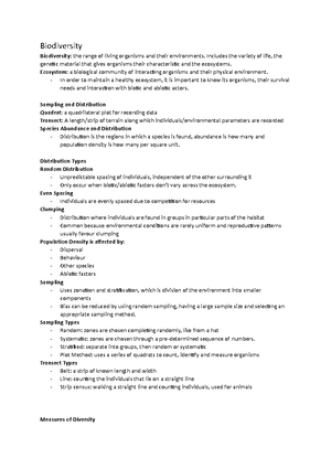 UNIT 3 Revision Guide v2 - YEAR 12 BIOLOGY Unit 3 REVISION GUIDE Unit 3 ...