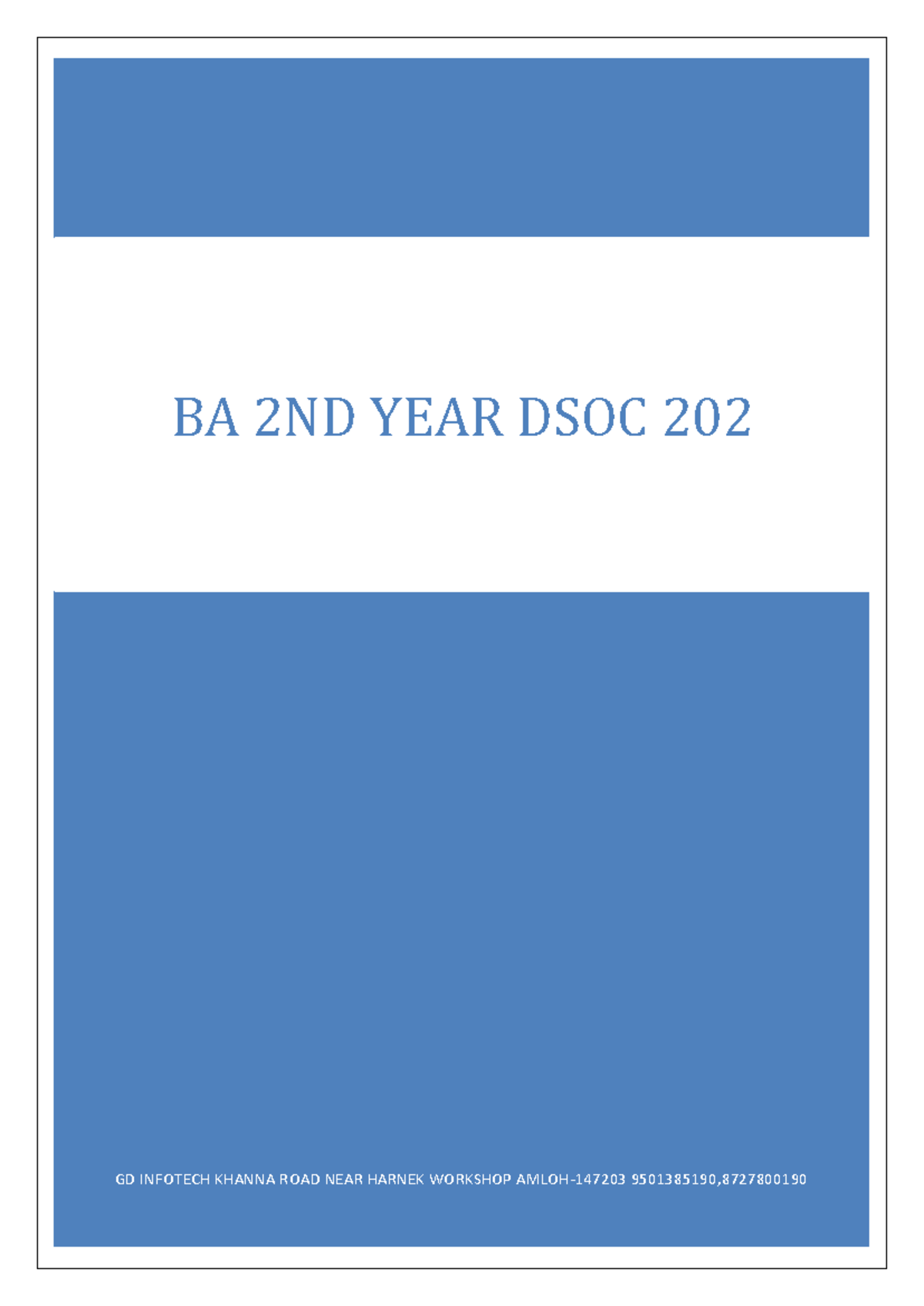 DSOC 202 - Unit 1 Notes on Social Stratification and Its Concepts - Studocu
