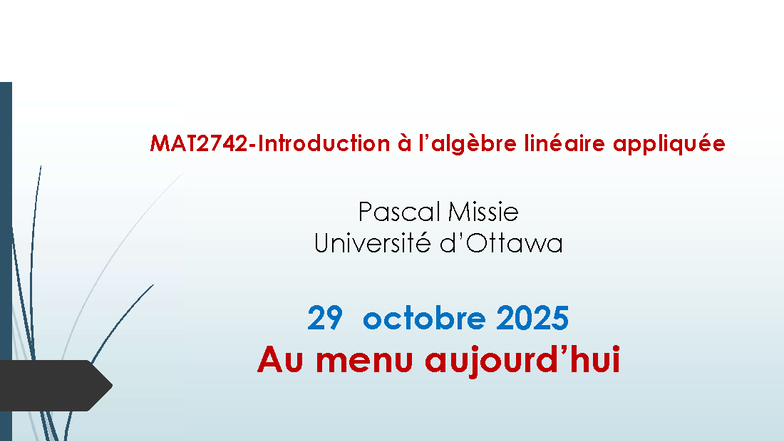 MAT2742-Cours 7-AP-Programmation Linéaire et Résolution Graphique - Studocu