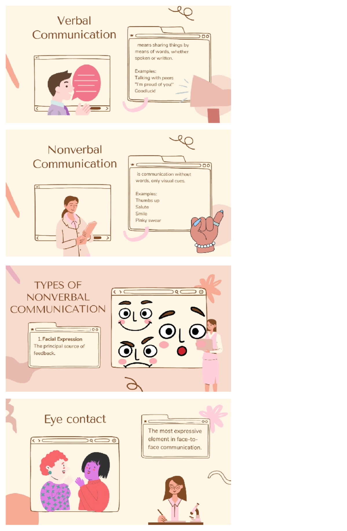Oral Com - Lecture Notes on Verbal & Nonverbal Communication - Studocu
