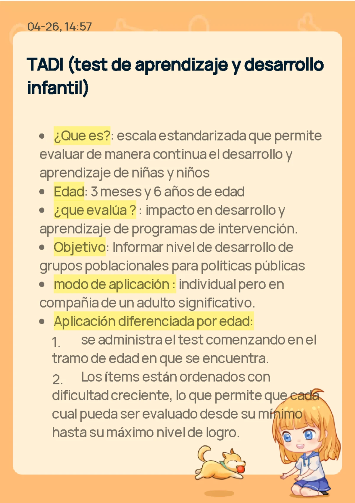Ejercicios tabla de puntajes WISC V - Lucas Sinclair 15 años 5 meses ...