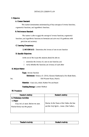 Dlp statistics and probability - INSTRUCTIONAL PLAN IN STATISTICS AND ...